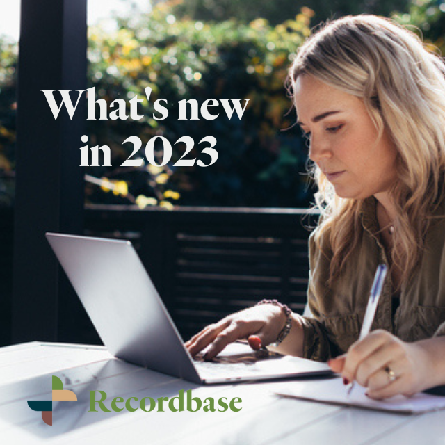 Recordbase What's new in 2023